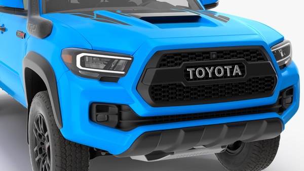 Toyota Tacoma TRD Pro Voodoo Blue 2021 3D model - TurboSquid 1744126