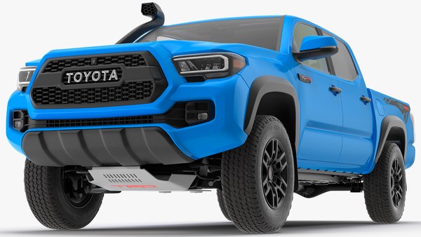 Toyota Tacoma TRD Pro Voodoo Blue 2021 3D model - TurboSquid 1744126