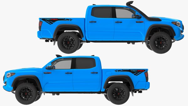 Toyota Tacoma TRD Pro Voodoo Blue 2021 3D model - TurboSquid 1744126