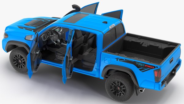 Toyota Tacoma TRD Pro Voodoo Blue 2021 3D model - TurboSquid 1744126