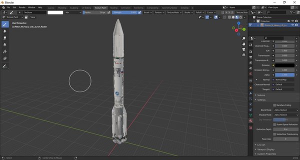 Proton M Heavy Lift Launch Rocket 3D model - TurboSquid 1766428