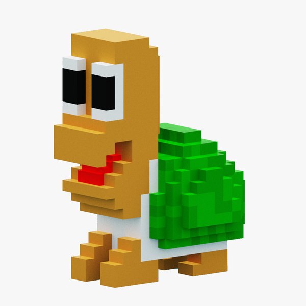 Mario Turtle Modelo 3D - TurboSquid 2065595