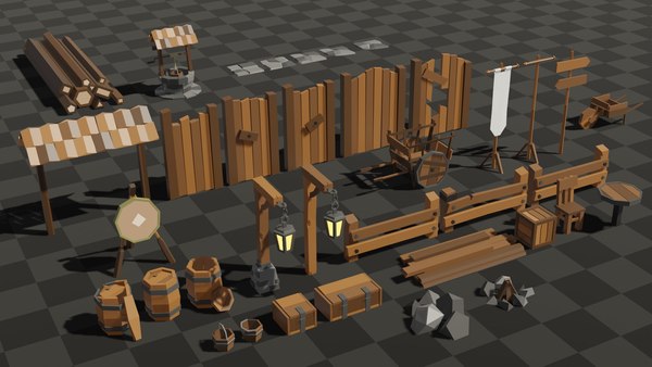 Medieval Assets Pack model - TurboSquid 1846785