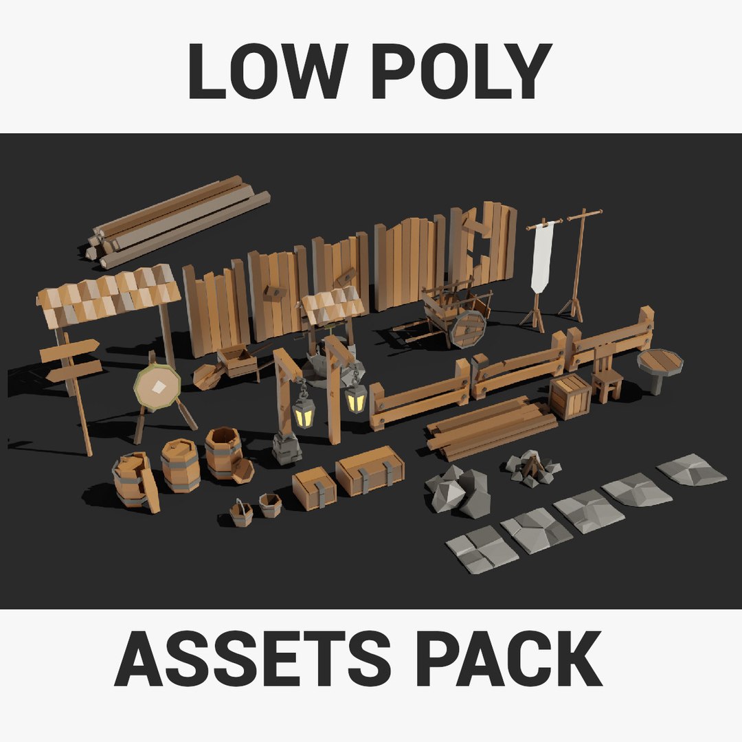 Medieval Assets Pack Model - TurboSquid 1846785