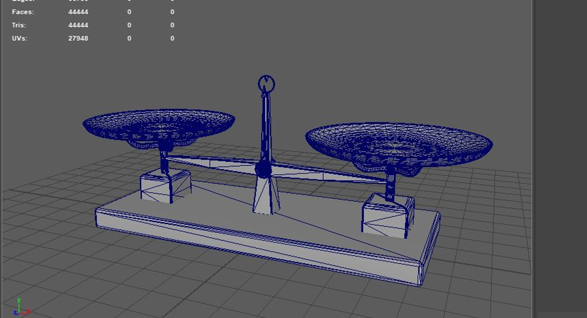 Balanced Scales 3D Model 3D - TurboSquid 2333230