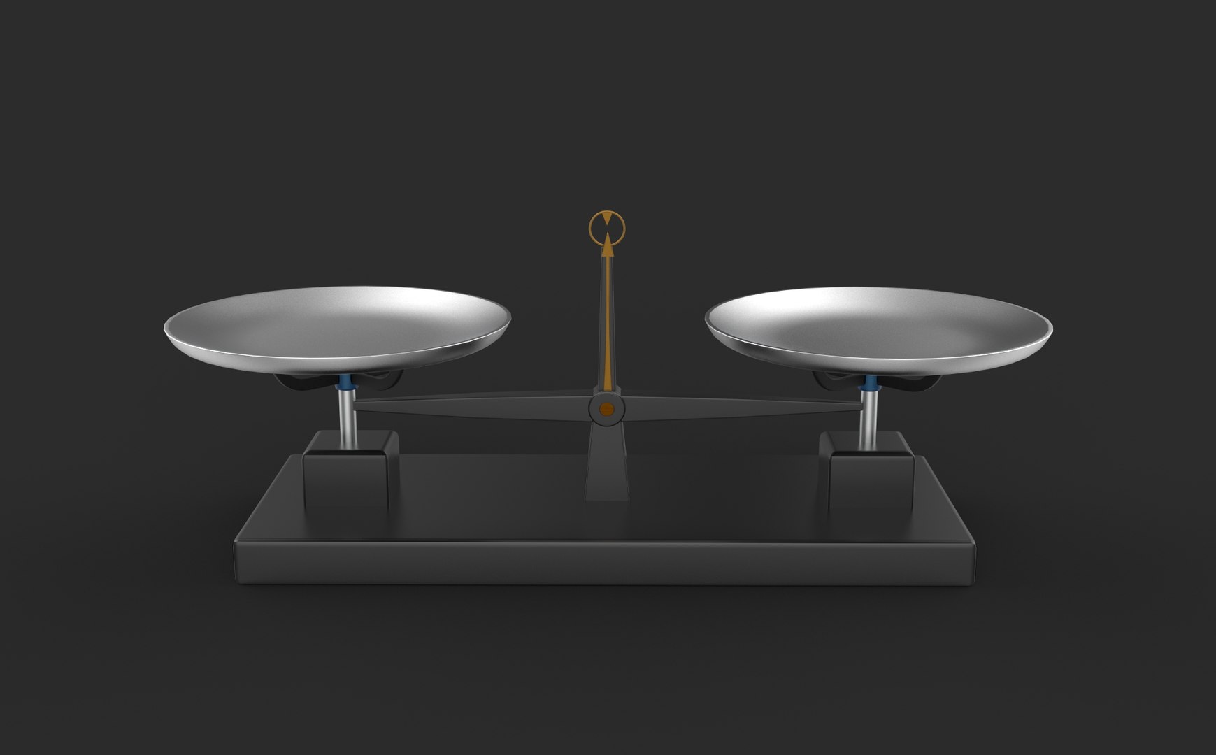Balanced Scales 3D Model 3D - TurboSquid 2333230