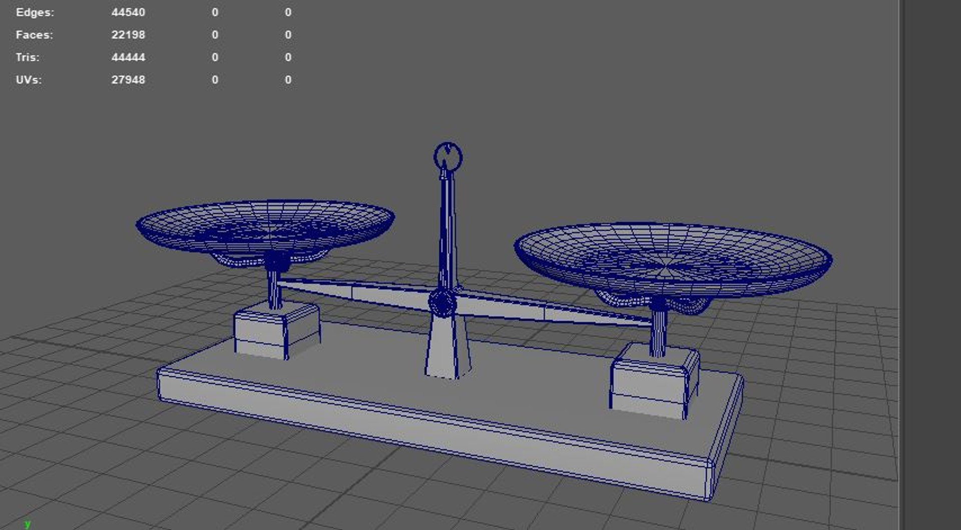 Balanced Scales 3D Model 3D - TurboSquid 2333230