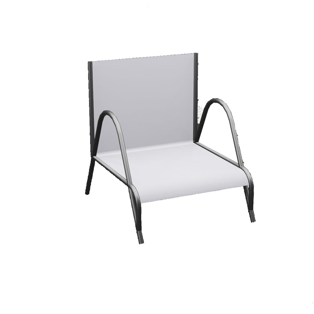 White Chair 3D Model - TurboSquid 2327679
