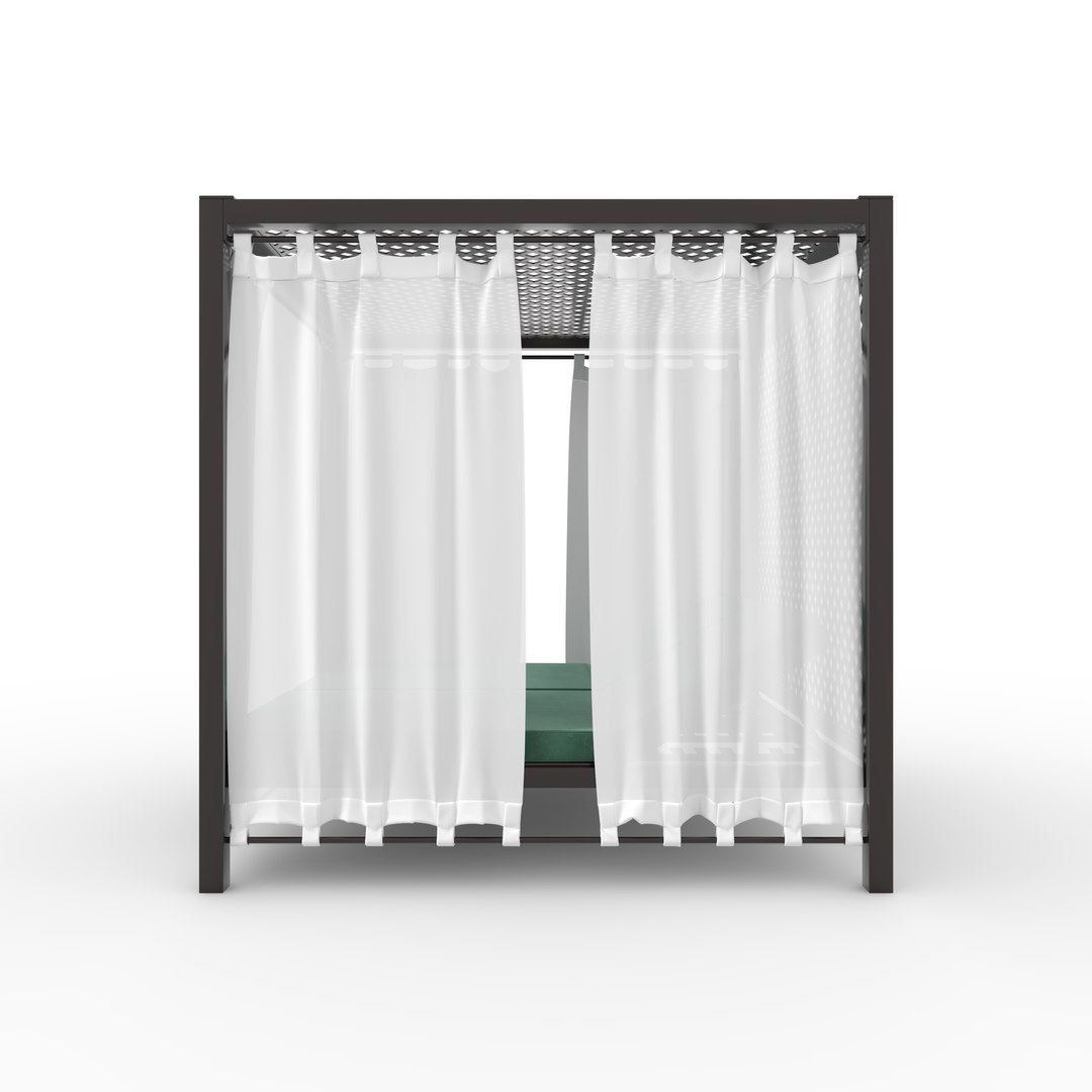 3D Poolside Cabana 06 Model - TurboSquid 2435605