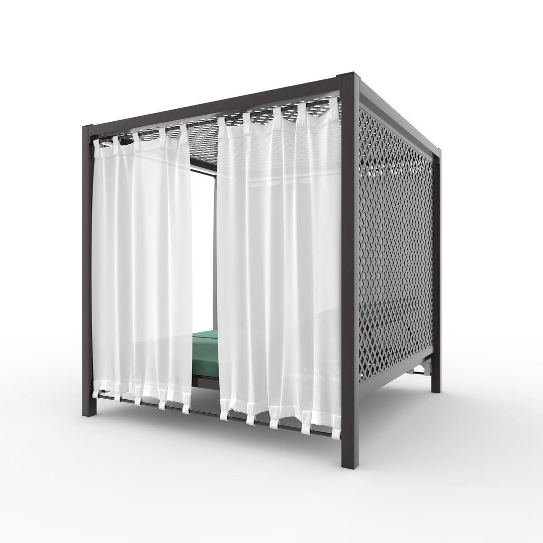 3D Poolside Cabana 06 Model - TurboSquid 2435605