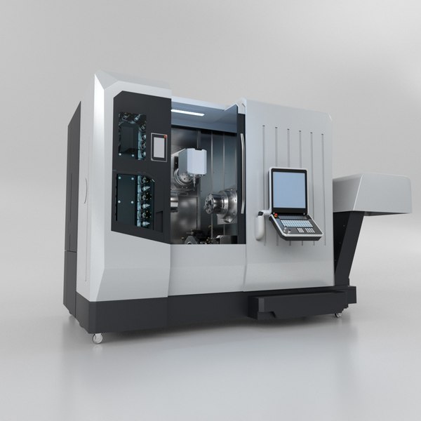 Animated Milling Machine 3D Models for Download | TurboSquid