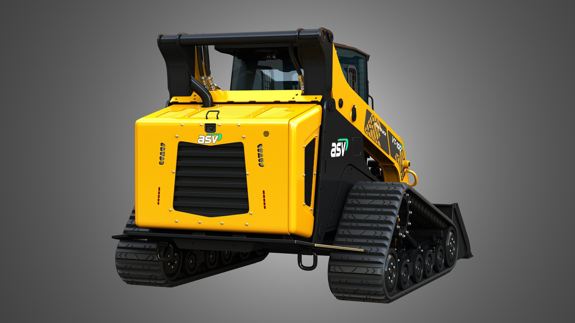 VT-100 Compact Track Loader - Bucket 3D Model - TurboSquid 2144059