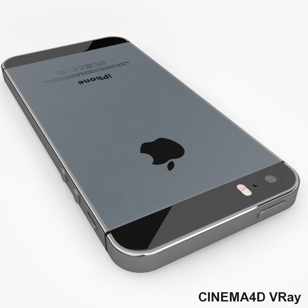 3d Apple Iphone 5s Model