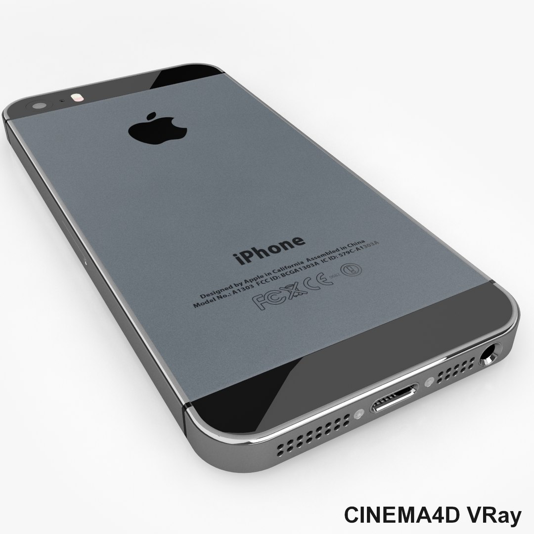 3d Apple Iphone 5s Model