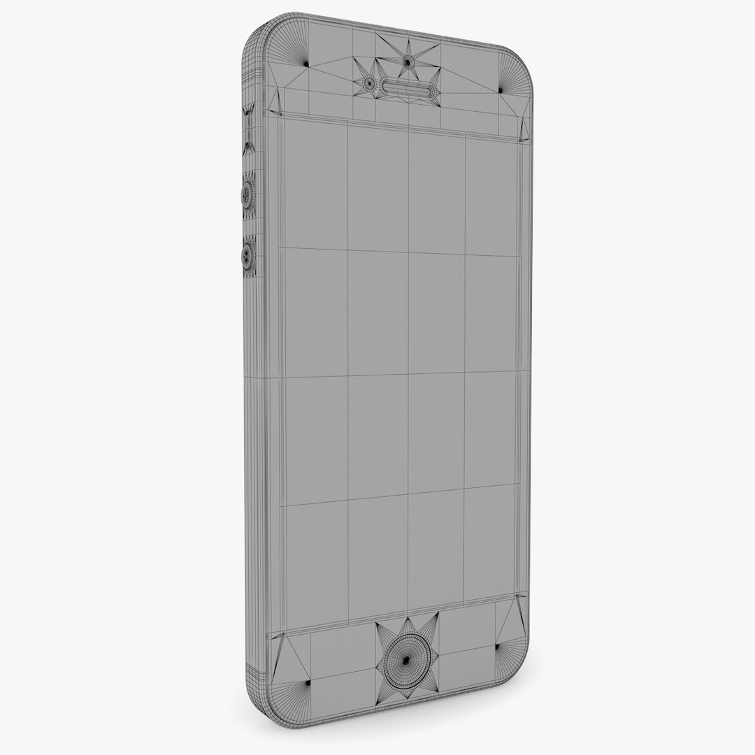 3d Apple Iphone 5s Model