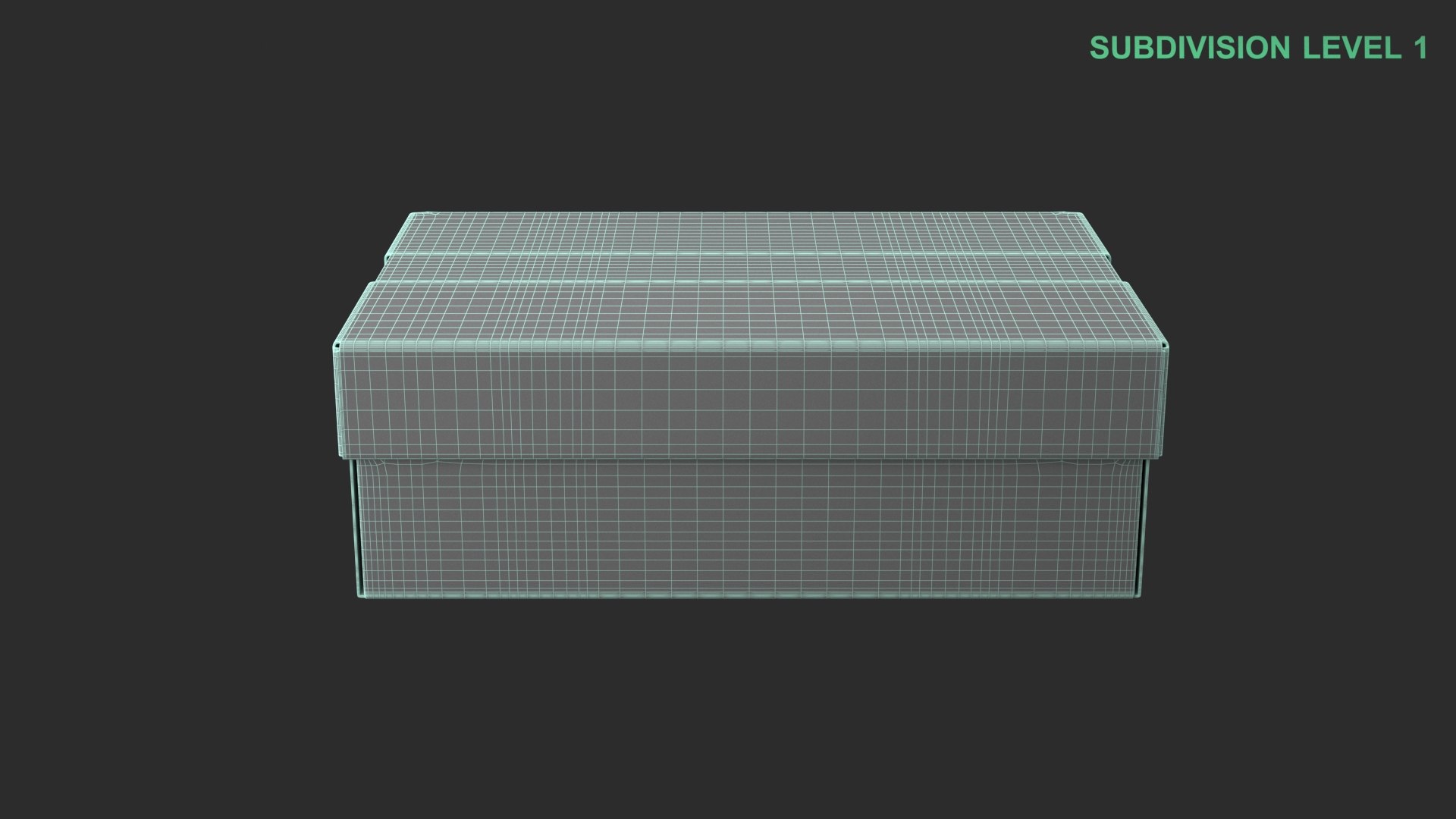 3D Shoe Box Closed Model - TurboSquid 2379369