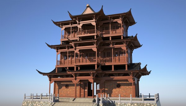 Temple SketchUp Models for Download | TurboSquid