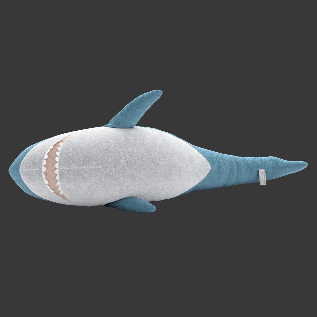 3D IKEA BLAHAJ Stuffed Shark Toy - TurboSquid 2045882 3D IKEA BLAHAJ Stuffed Shark Toy - TurboSquid 2045882