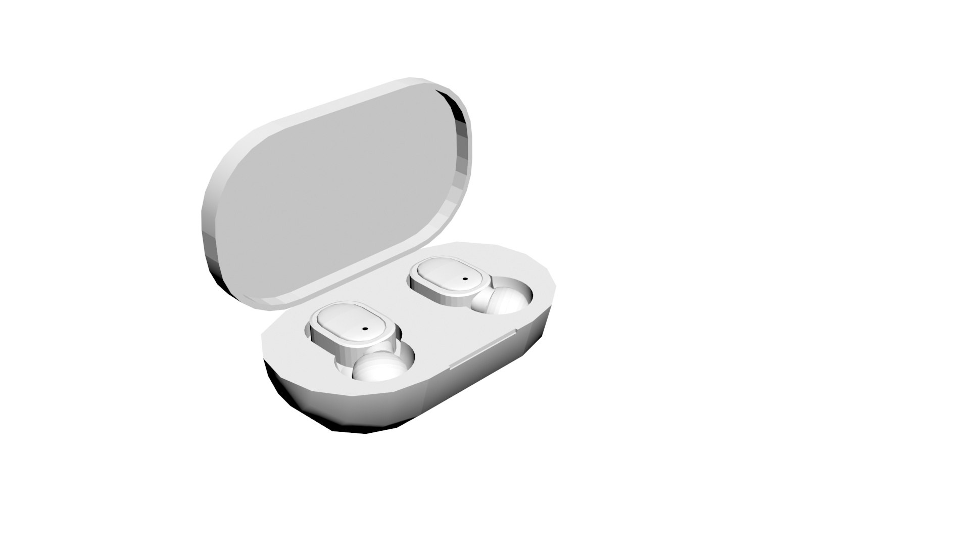 Earpods Case Headphones Earbuds 3D Model - TurboSquid 1640862