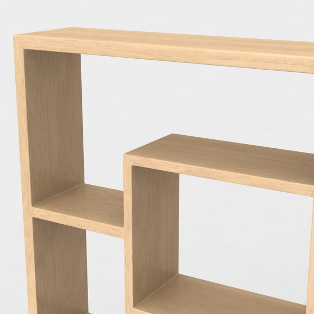 bookshelf 1 3d model