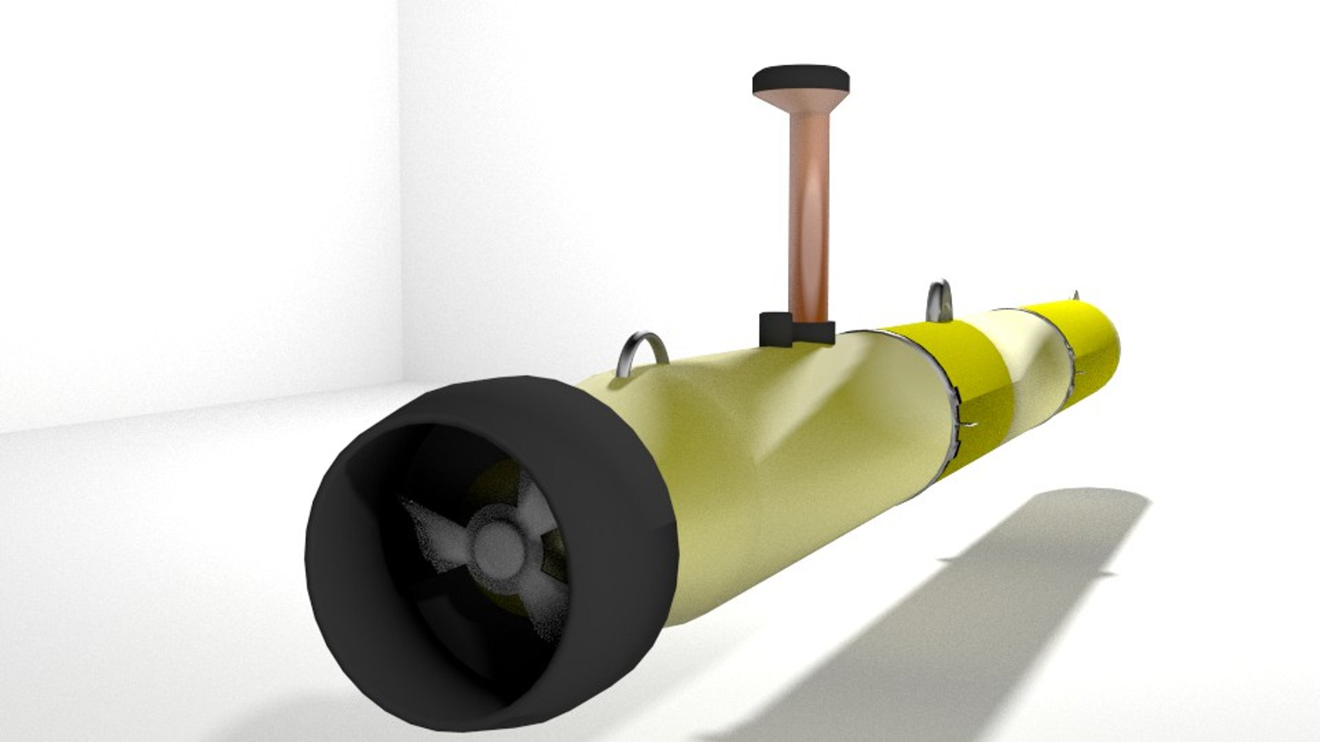 3d robotic underwater metaldetector
