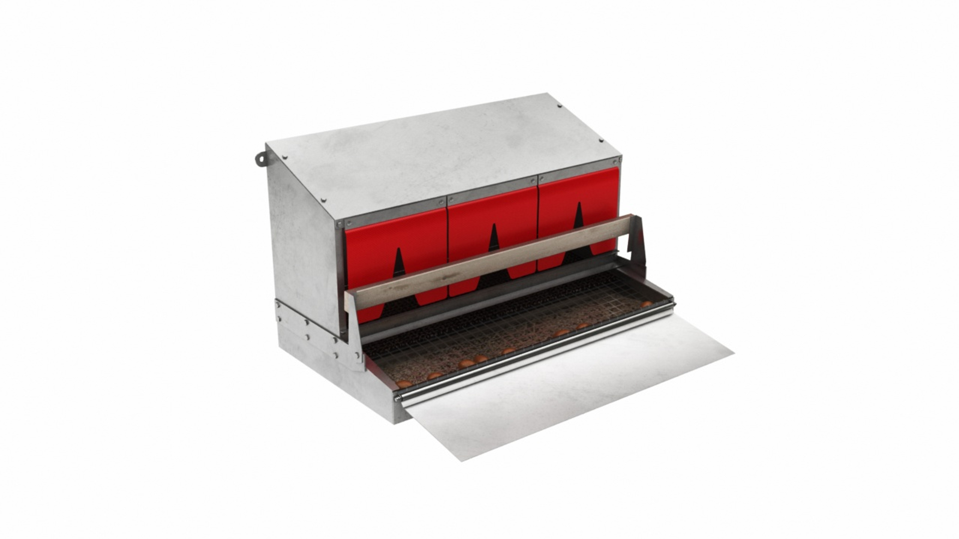 Reversible rollaway nest box 3D model - TurboSquid 1660522