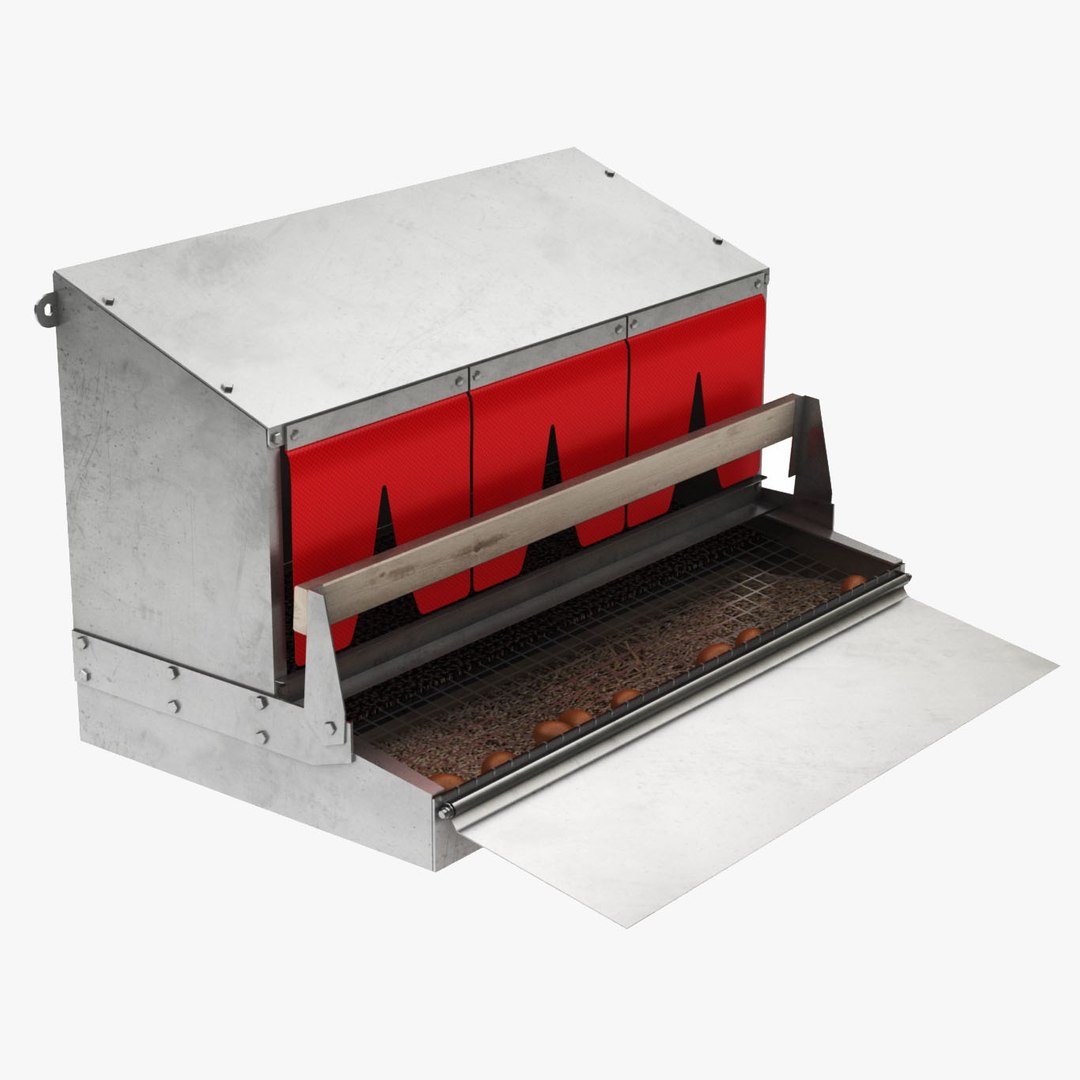 Reversible rollaway nest box 3D model - TurboSquid 1660522