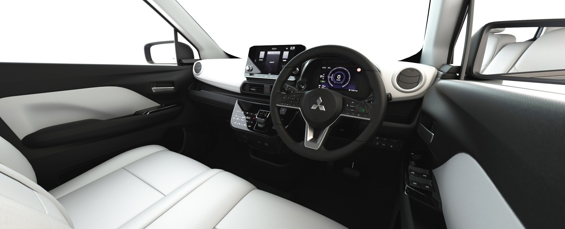 3D Model Mitsubishi EK X EV 2024 With Interior - TurboSquid 2206763