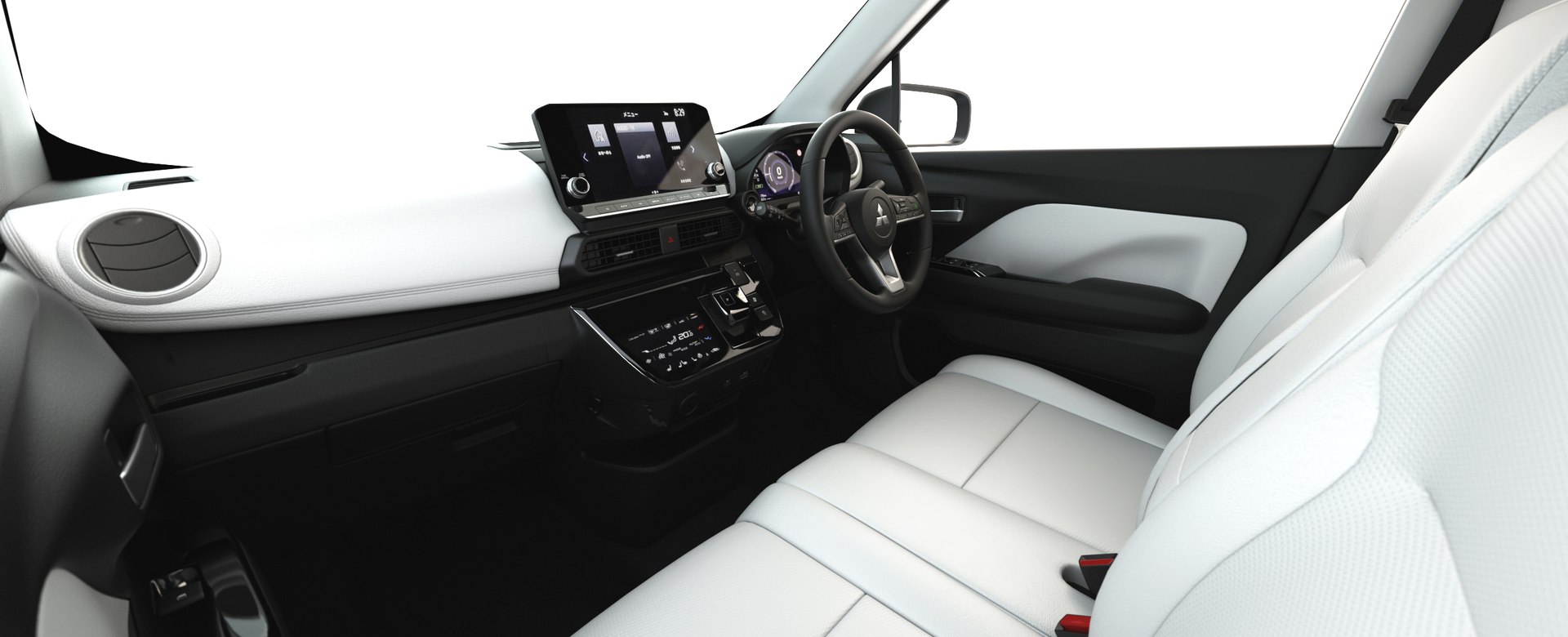 3D Model Mitsubishi EK X EV 2024 With Interior - TurboSquid 2206763