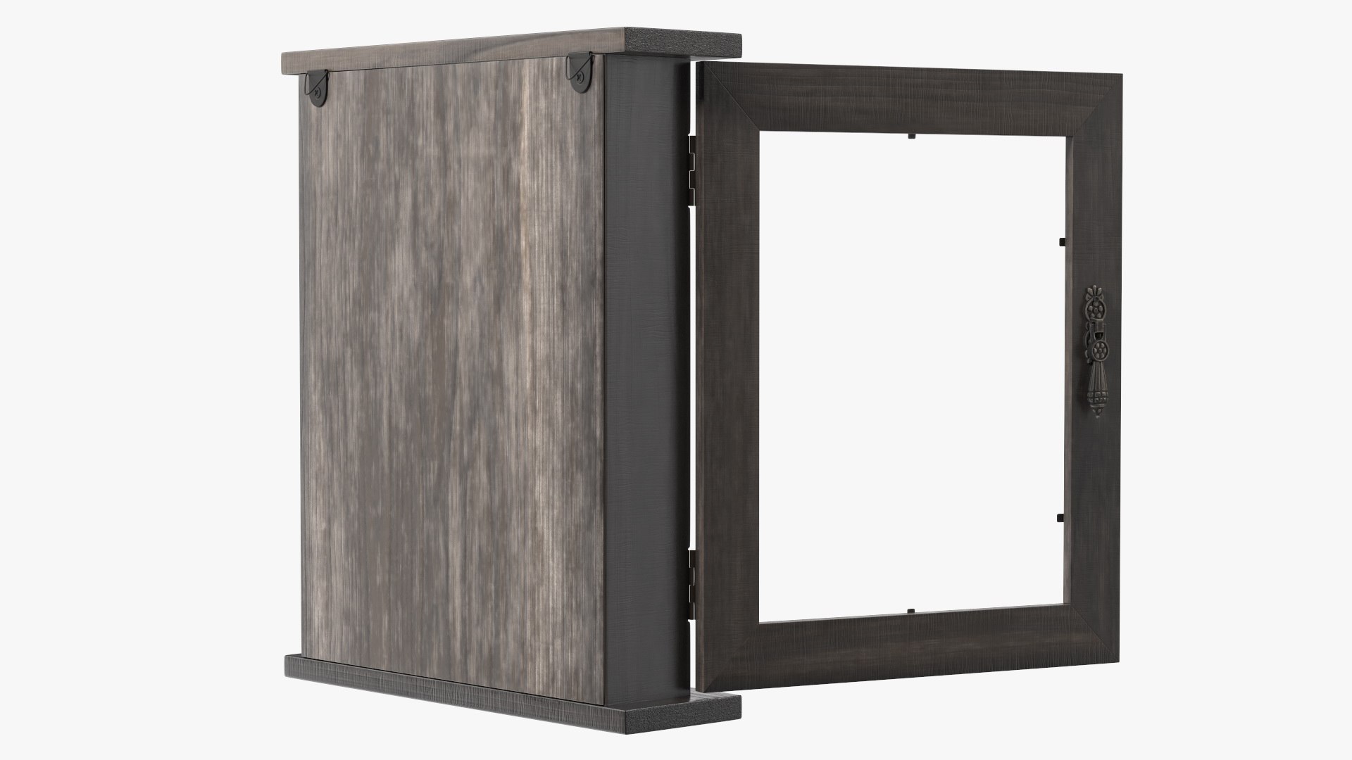 Wooden Key Holder Box With Keys 3D Model - TurboSquid 1818258