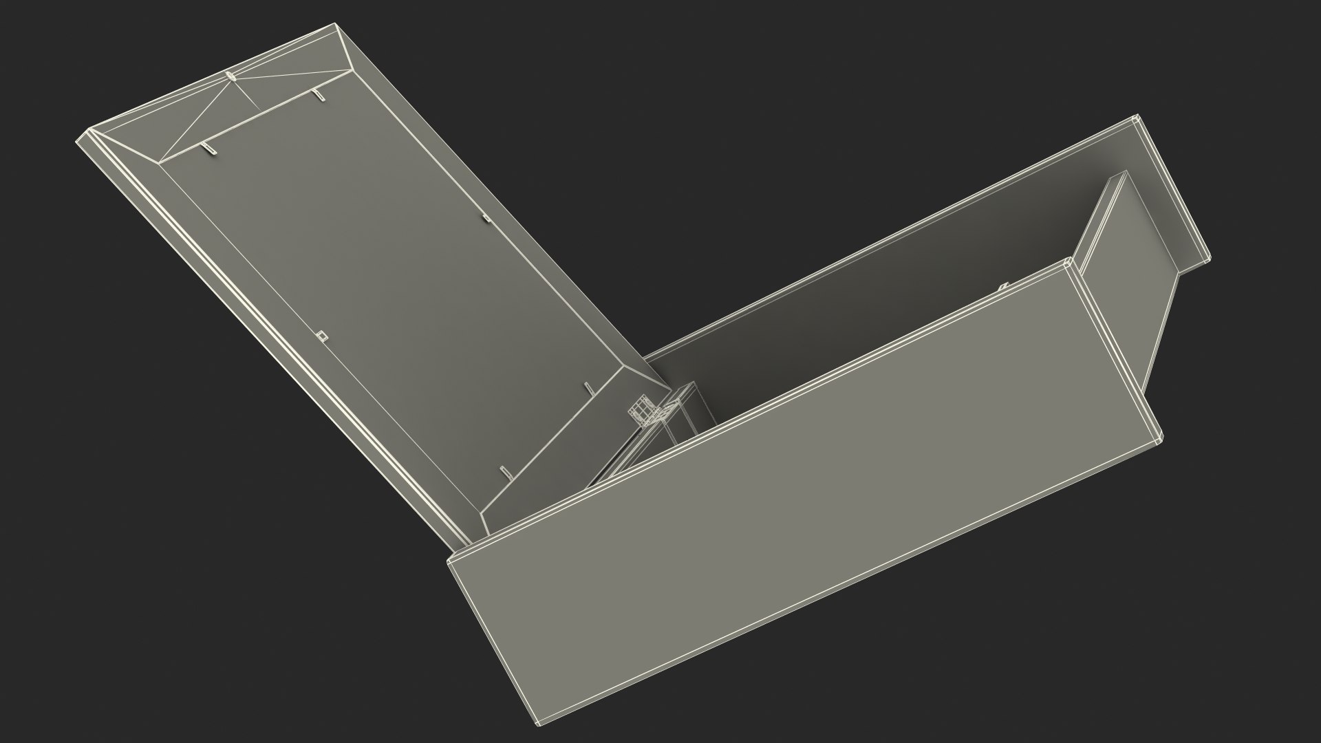 Wooden Key Holder Box with Keys 3D model - TurboSquid 1818258