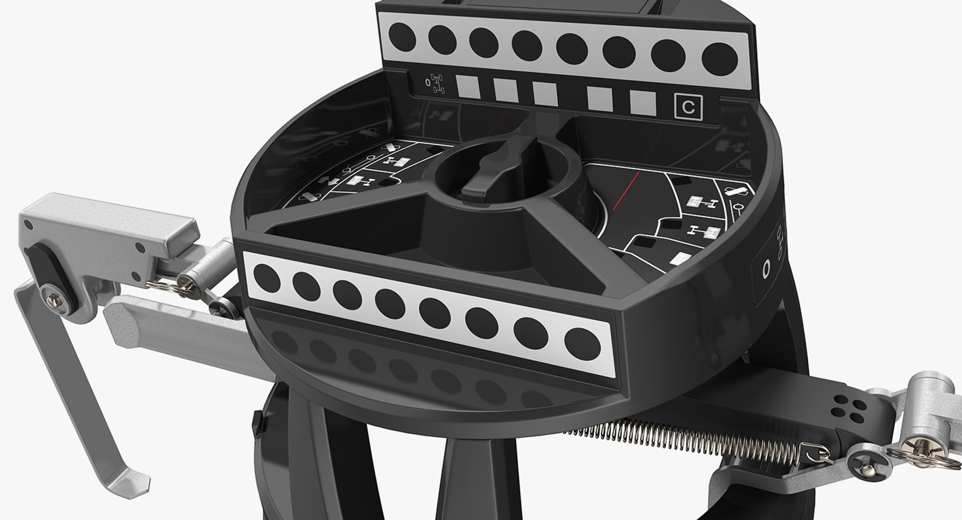 Wheel alignment sensor generic 3D model - TurboSquid 1408262