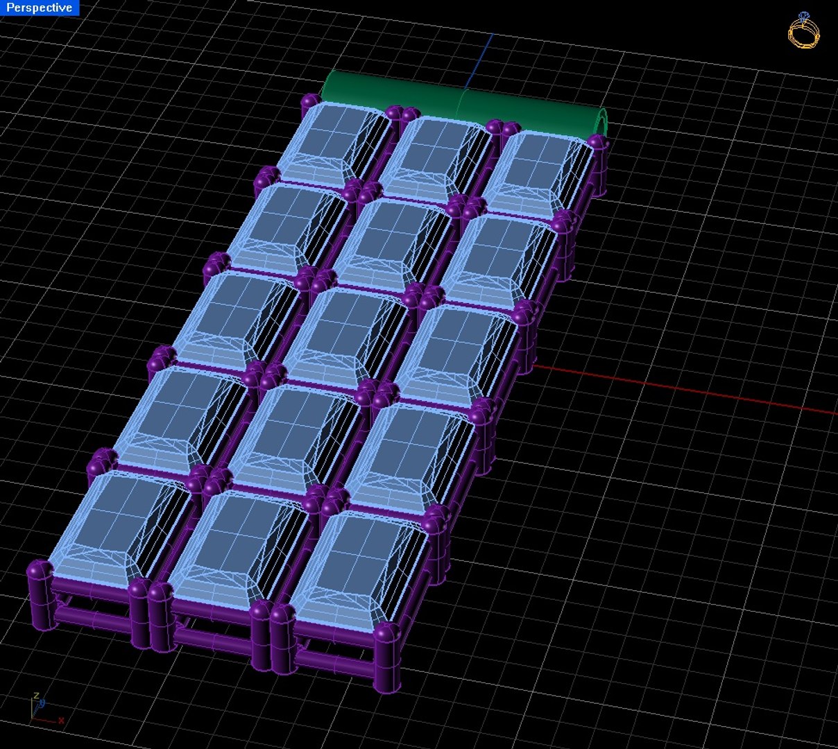 Free 3dm Mode Jewelry Pendant Stone