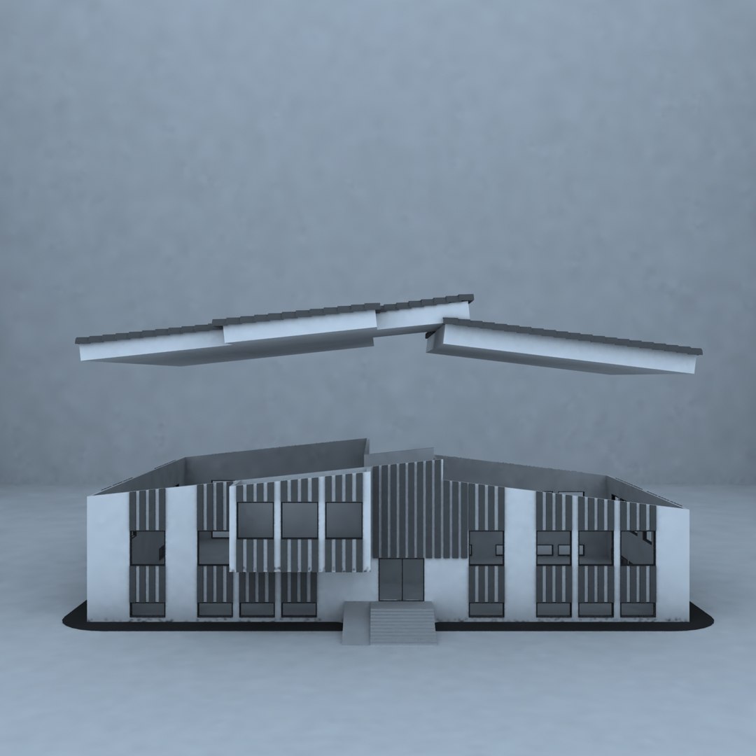 child school 3d max