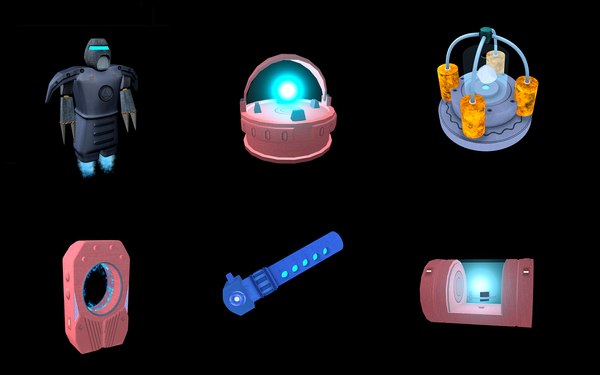 Free 3D Futuristic-Gun Models | TurboSquid