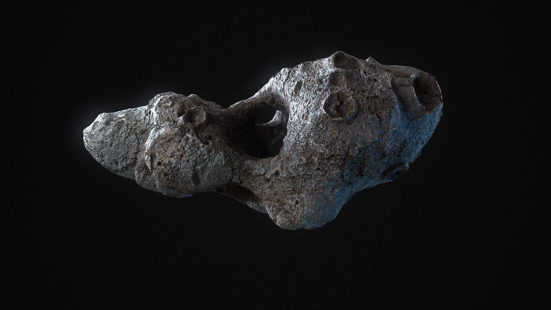 3D Realistic Asteroid 5 Model - TurboSquid 2294764