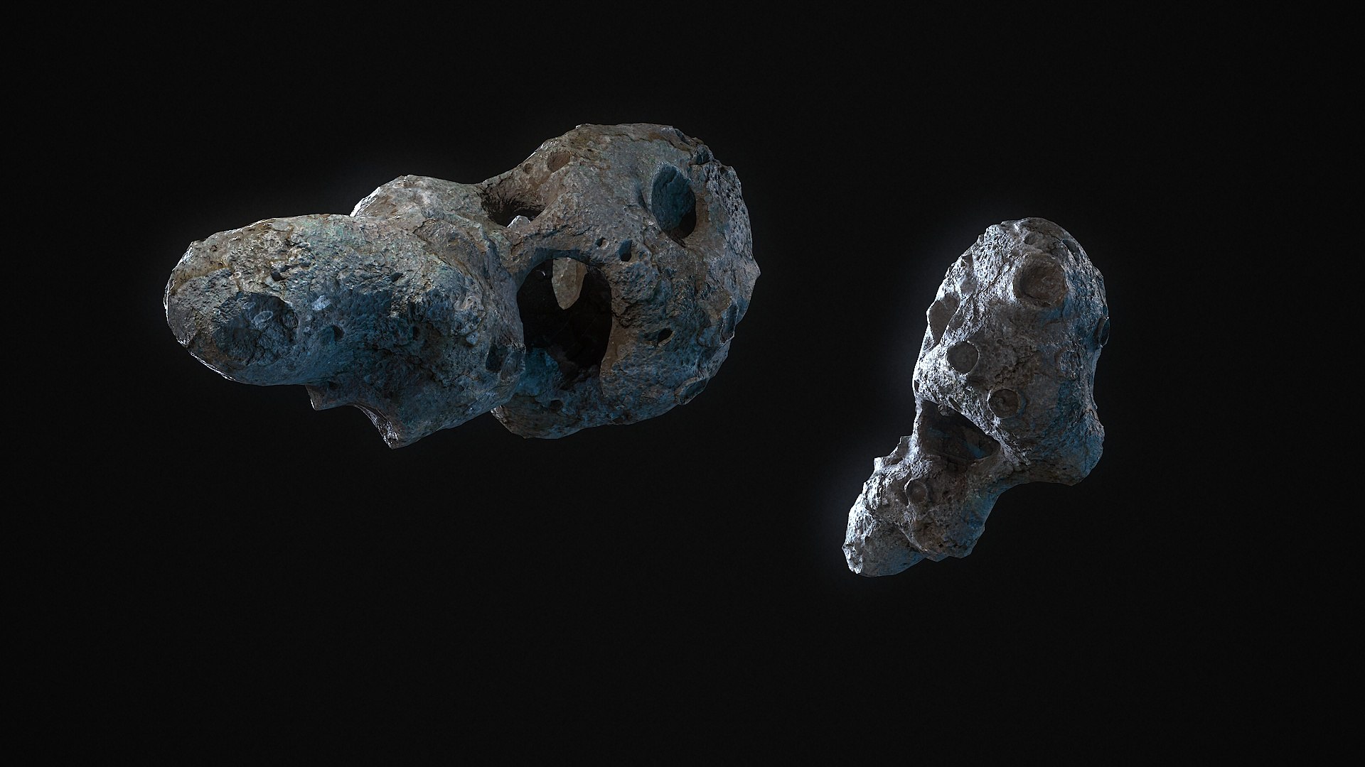 3D Realistic Asteroid 5 Model - TurboSquid 2294764