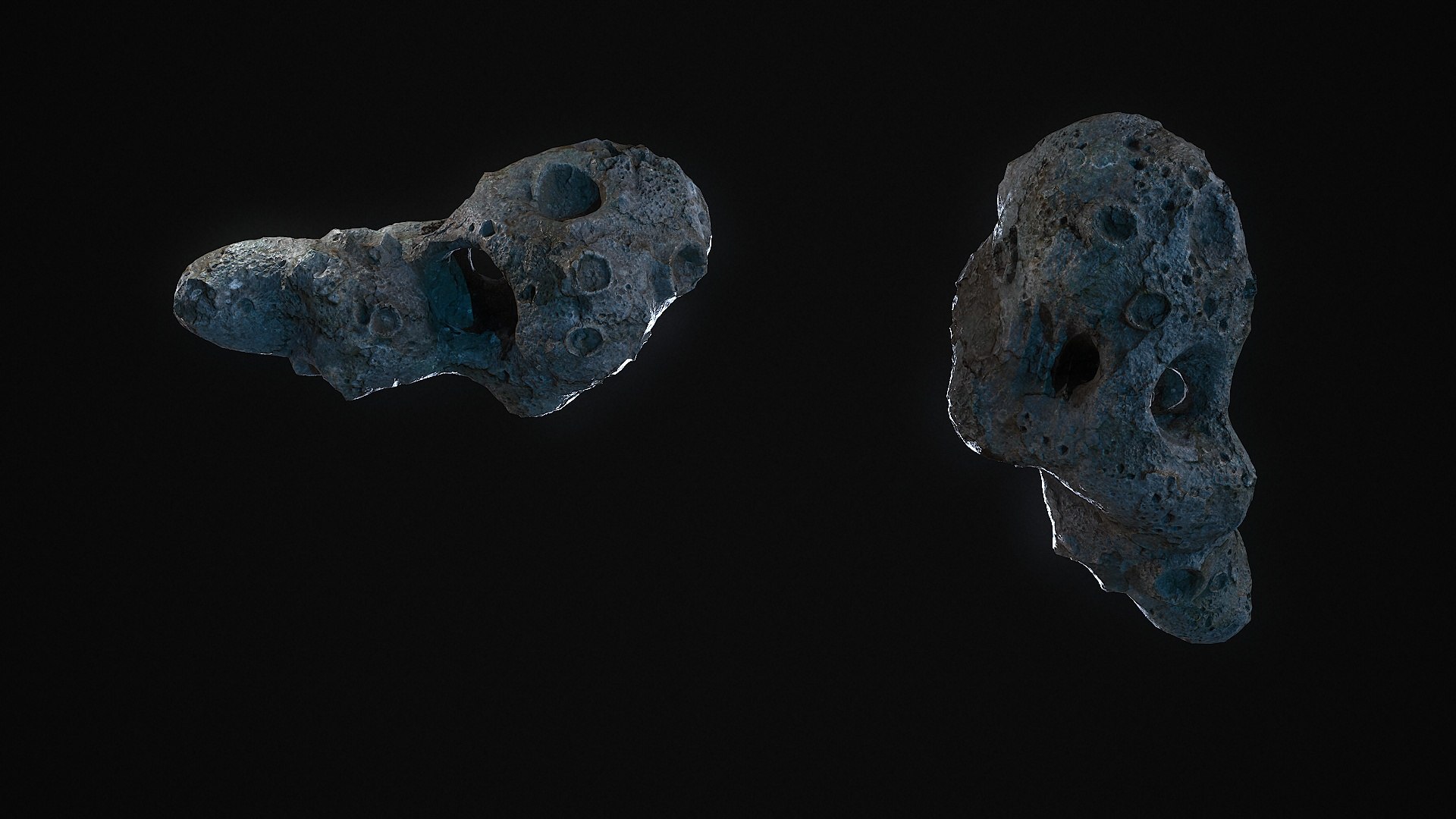 3D Realistic Asteroid 5 Model - TurboSquid 2294764