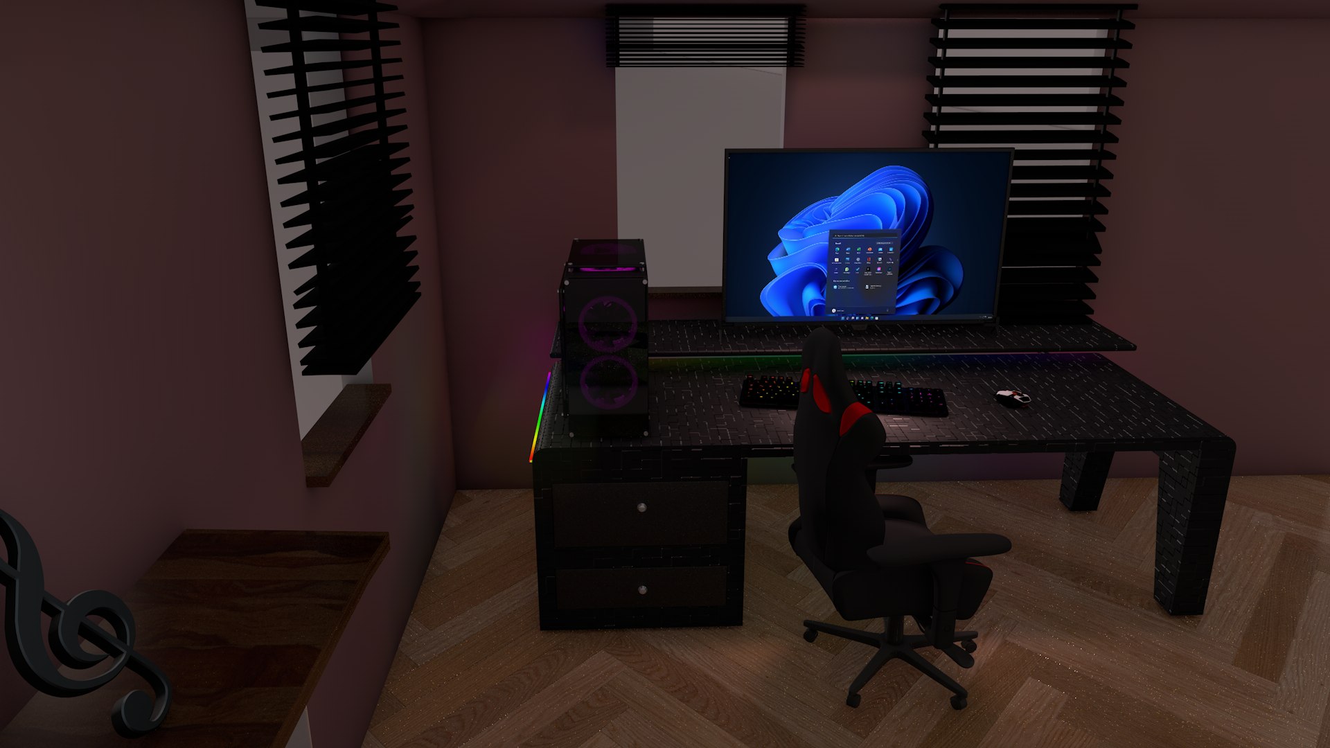 Gaming PC Desktop - Pc Gamer - 3D Model 3D Model Model - TurboSquid 2048195