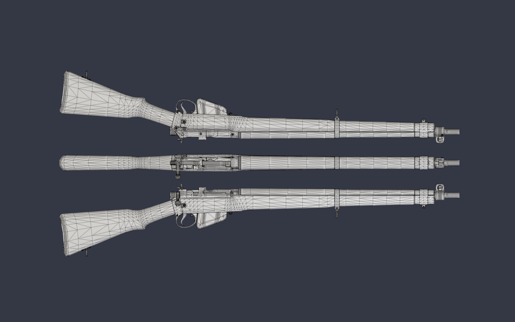 3D British Weapons Of World War 2 Model - TurboSquid 2215649