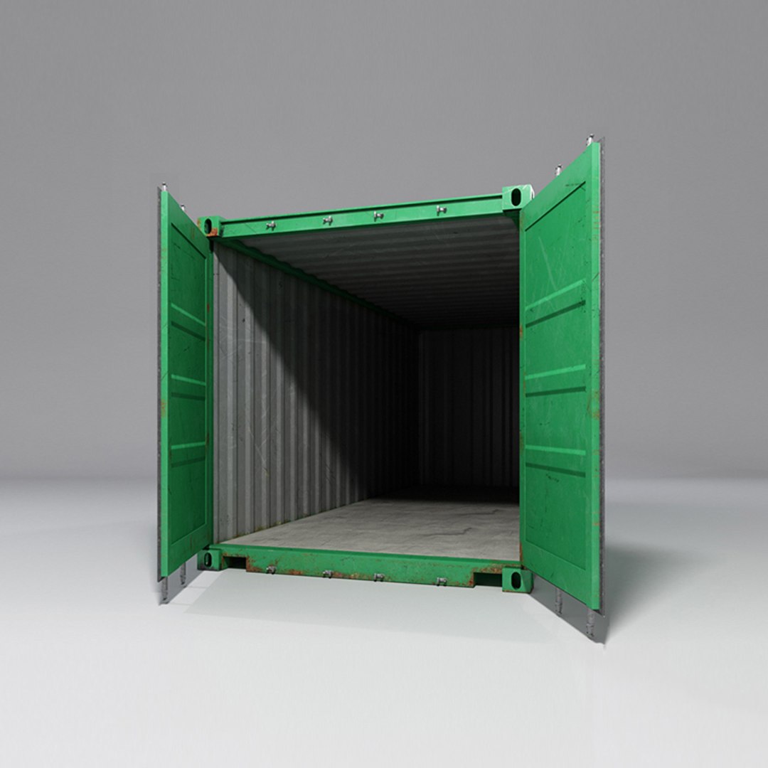 3D 20 Feet Shipping Container - TurboSquid 1191241