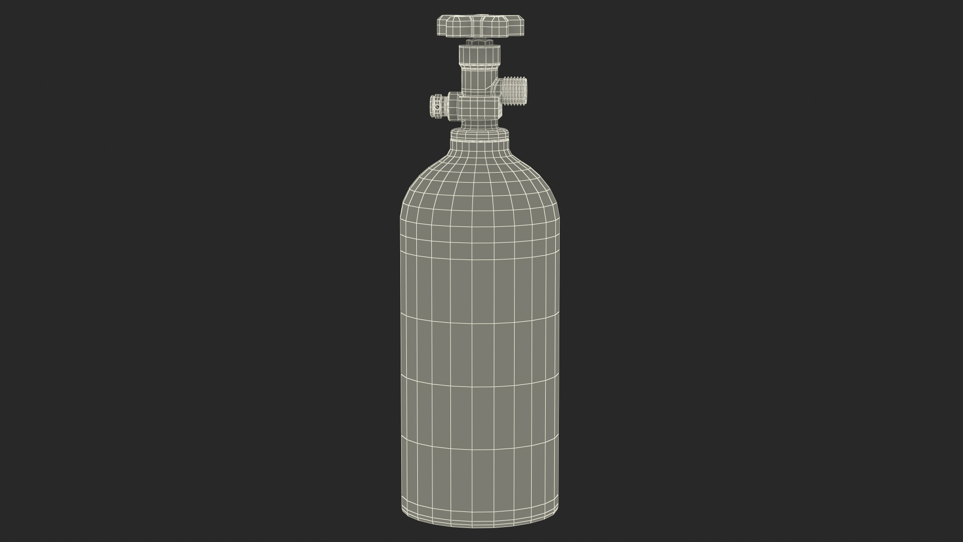 Aluminum Co2 Tank Electric 3D Model - TurboSquid 1621829
