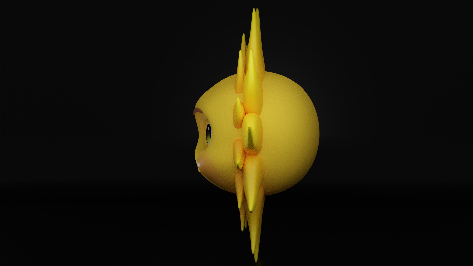 3D Cartoon Sun Low-poly 3D Model - TurboSquid 1871111