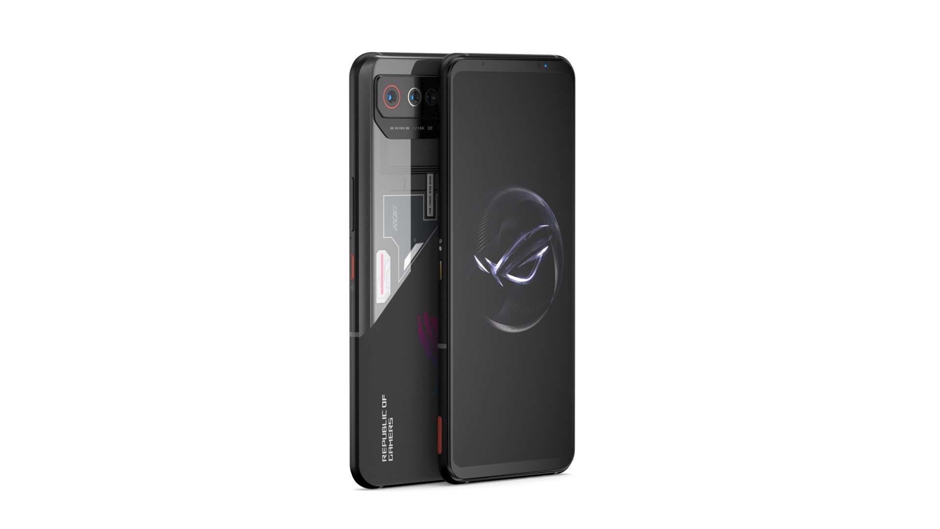 Asus ROG Phone 7 Black 3D - TurboSquid 2221291