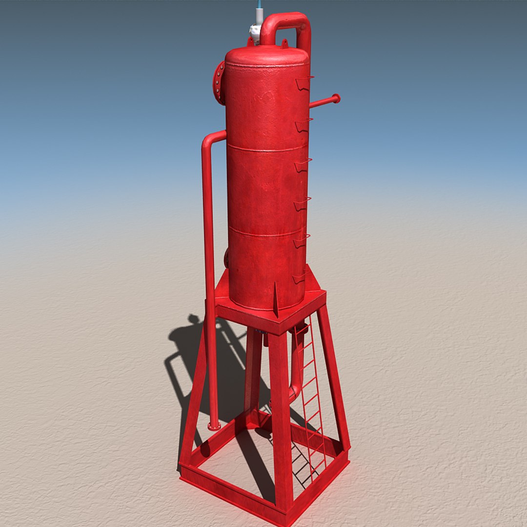 3d Derrick Mud Gas Separator