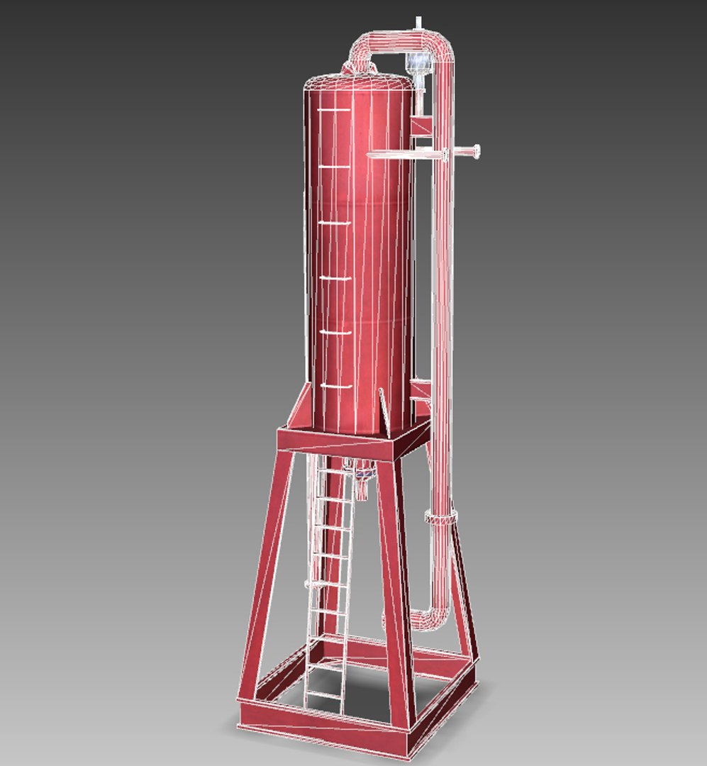 3d Derrick Mud Gas Separator