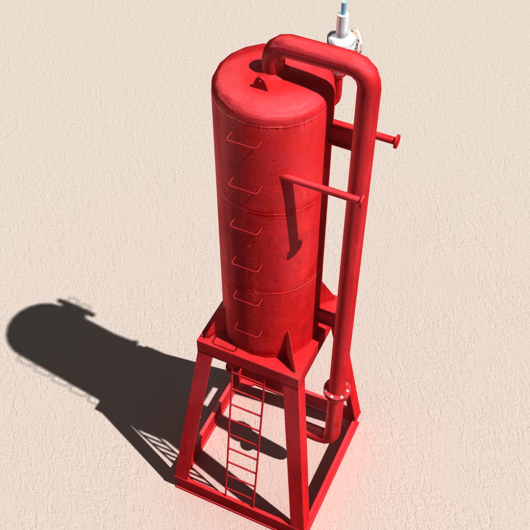 3d Derrick Mud Gas Separator