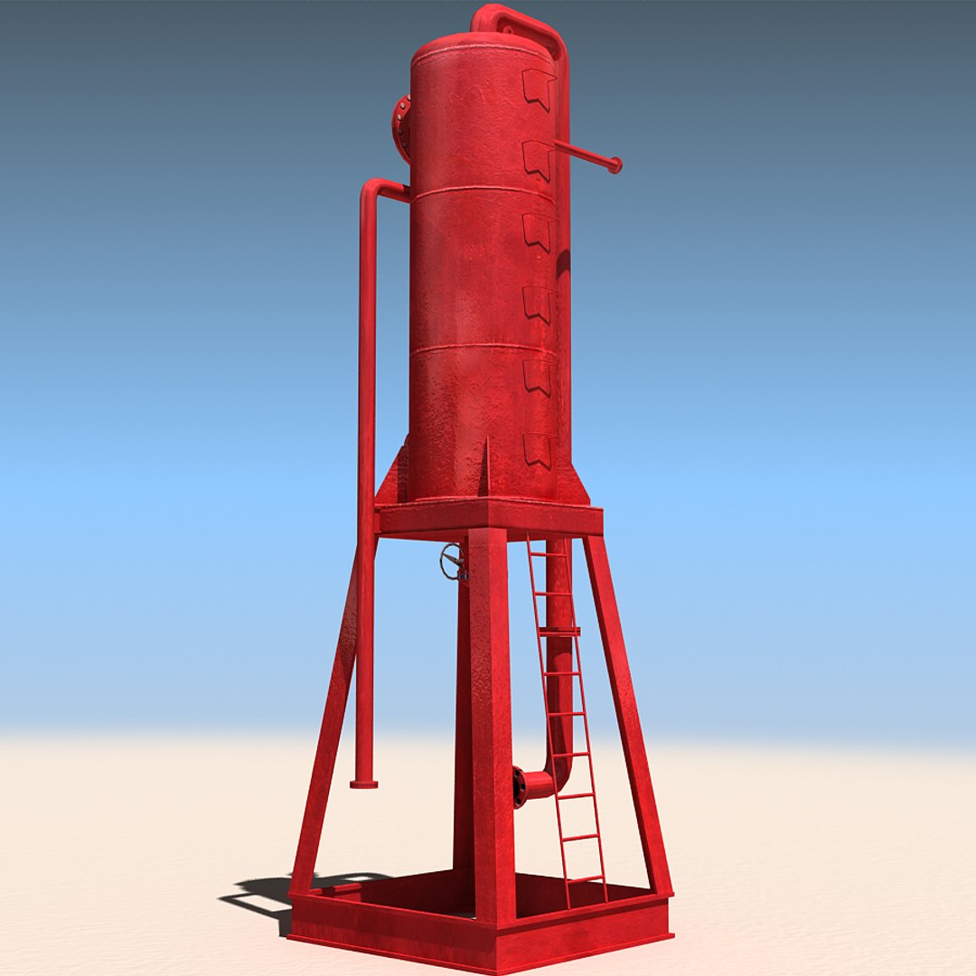 3d Derrick Mud Gas Separator
