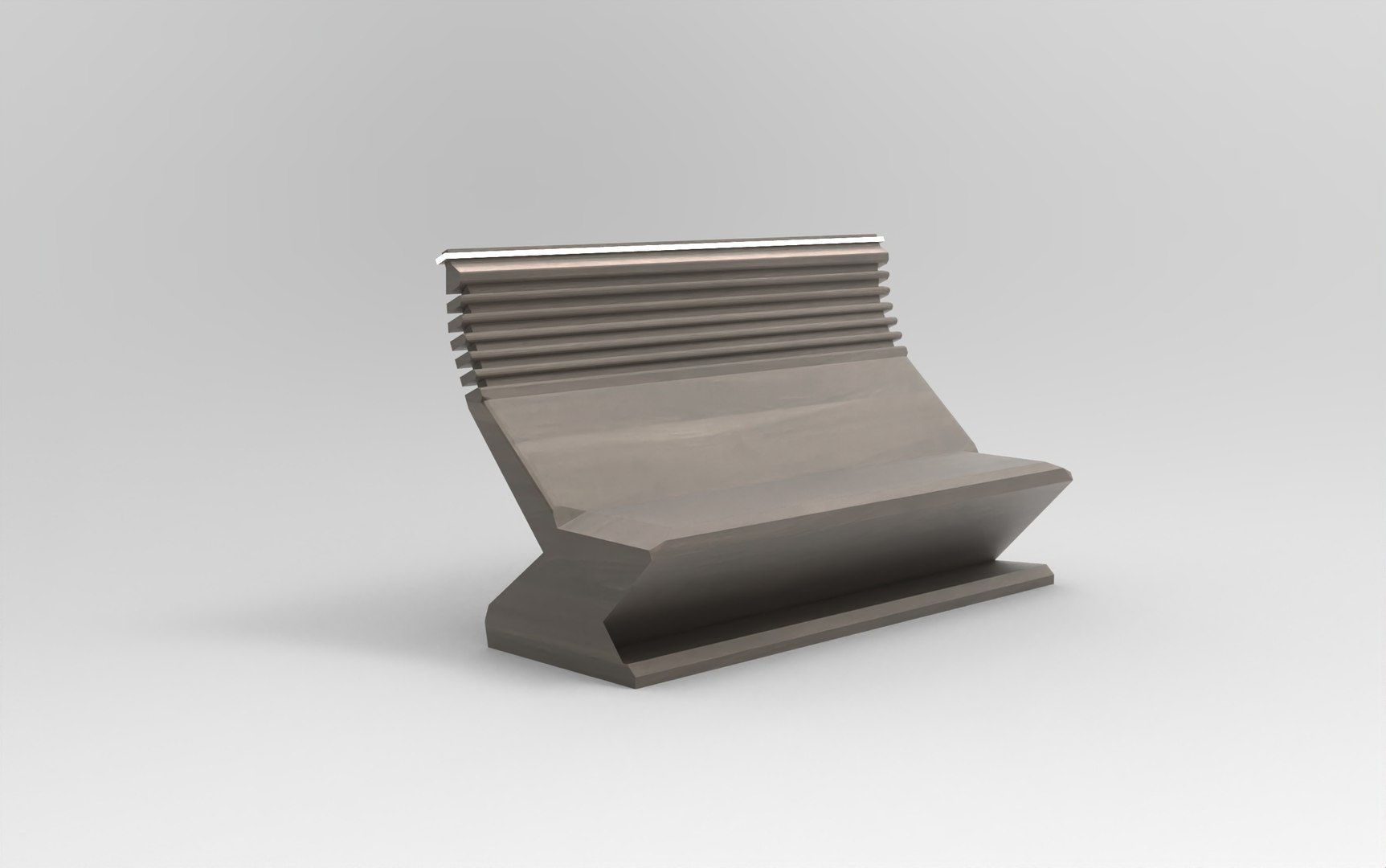 Street Bench With Lighting 3D Model - TurboSquid 1992390