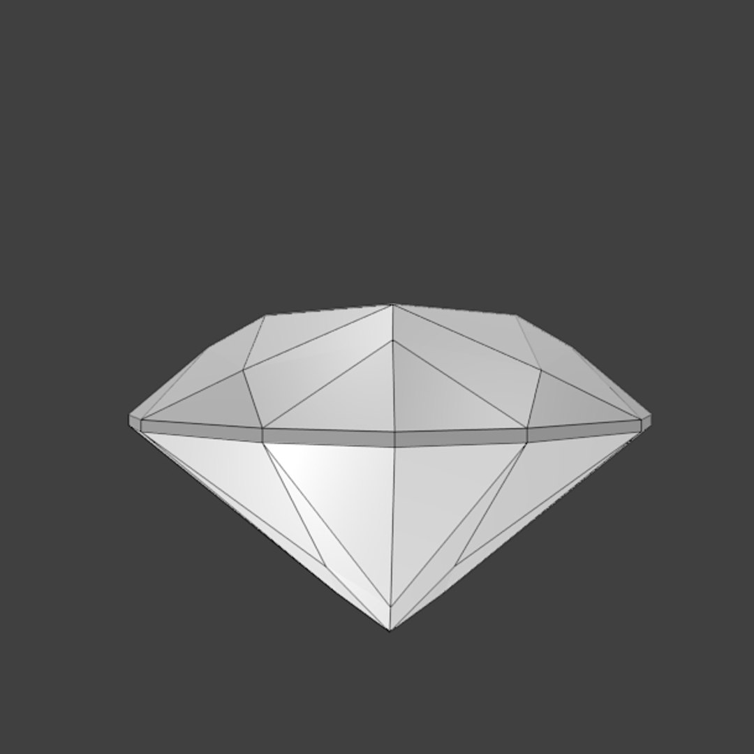 Diamond Gems 3d Obj